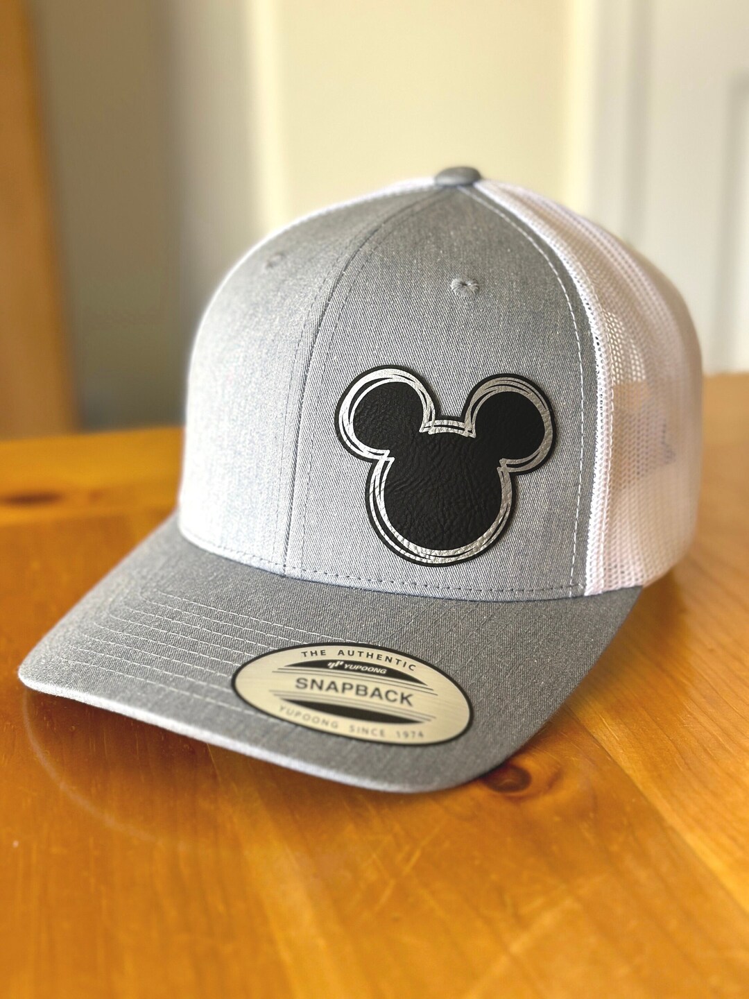 Adult Disney Mickey Mouse Outline Trucker Hat, Mens Disneyland Trucker ...