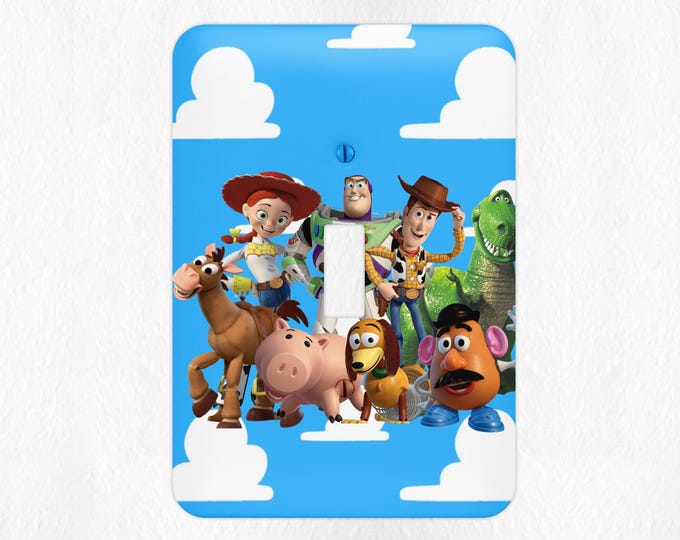 Buzz Lightyear Toy Story Light Switch Cover, Toy Story Decor, Toy Story ...