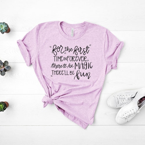 For the First Time in Forever Disney Shirt Disney World - Etsy