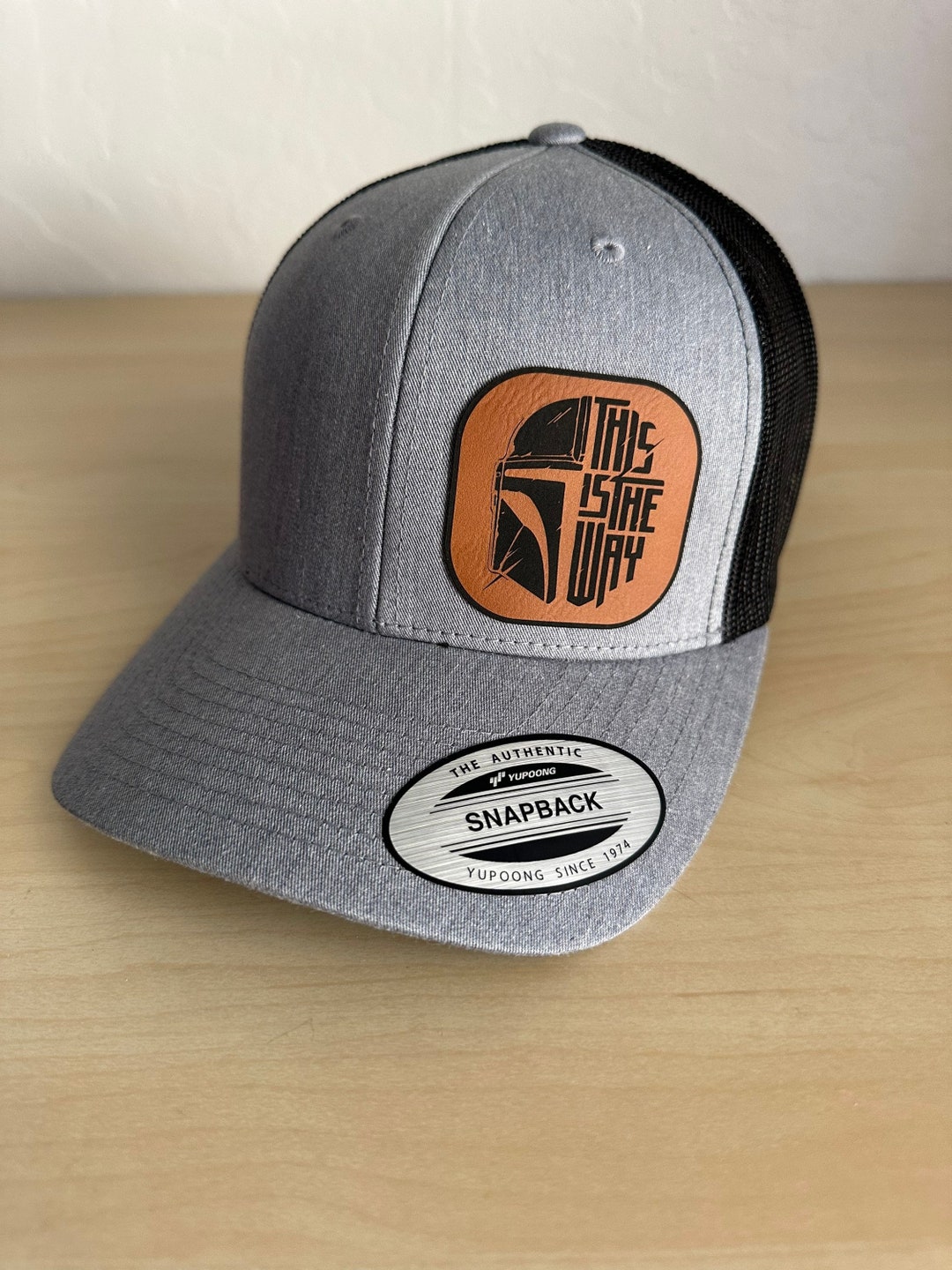 Adult Disney This is the Way Mandalorian Trucker Hat, Mens Star Wars ...