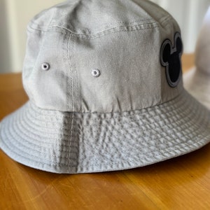 Adult Disney Mickey Mouse Outline Bucket Hat, Mens Disneyland Bucket ...