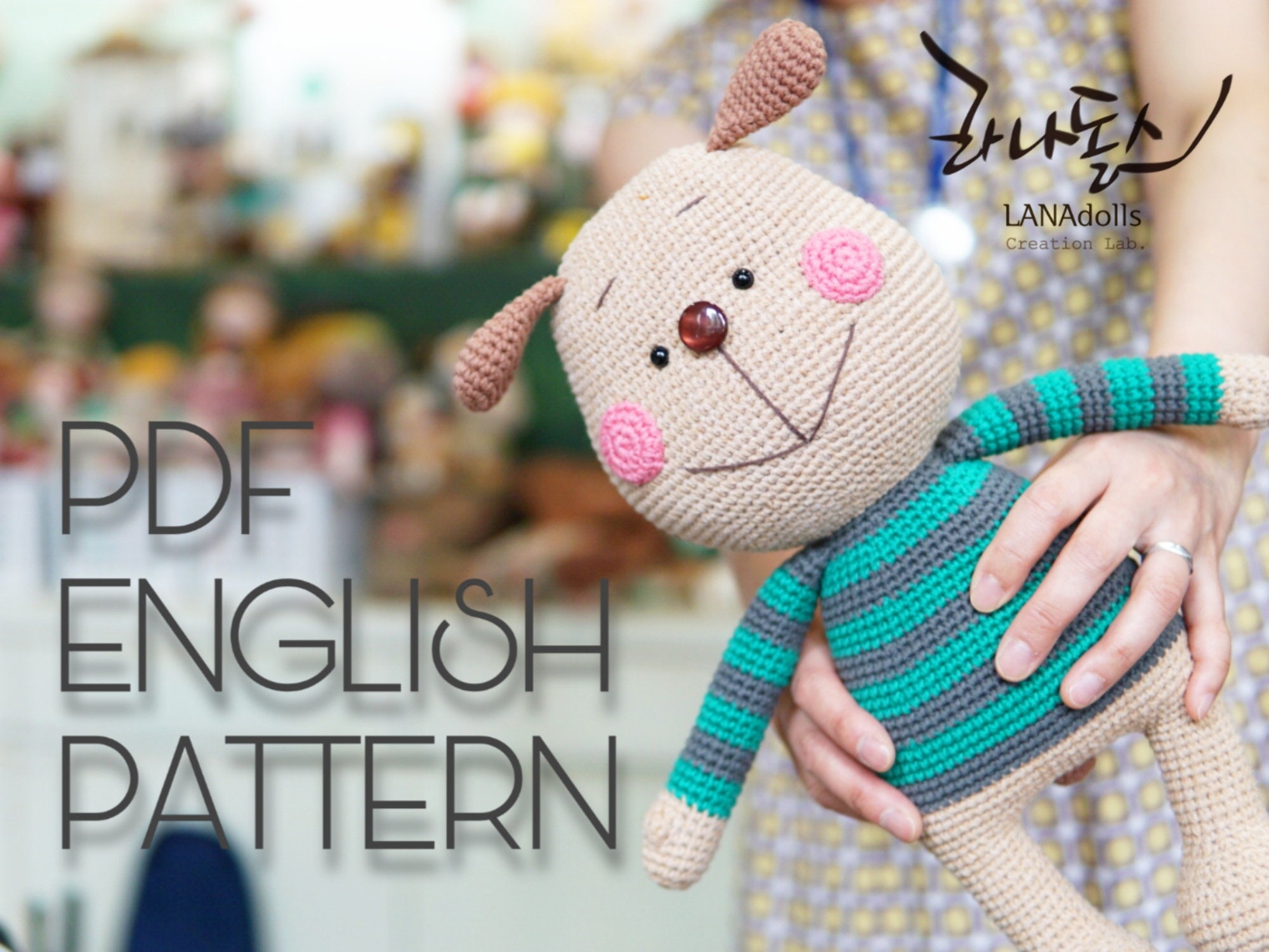 HAPPY PUPPY amigurumi Pattern - Etsy