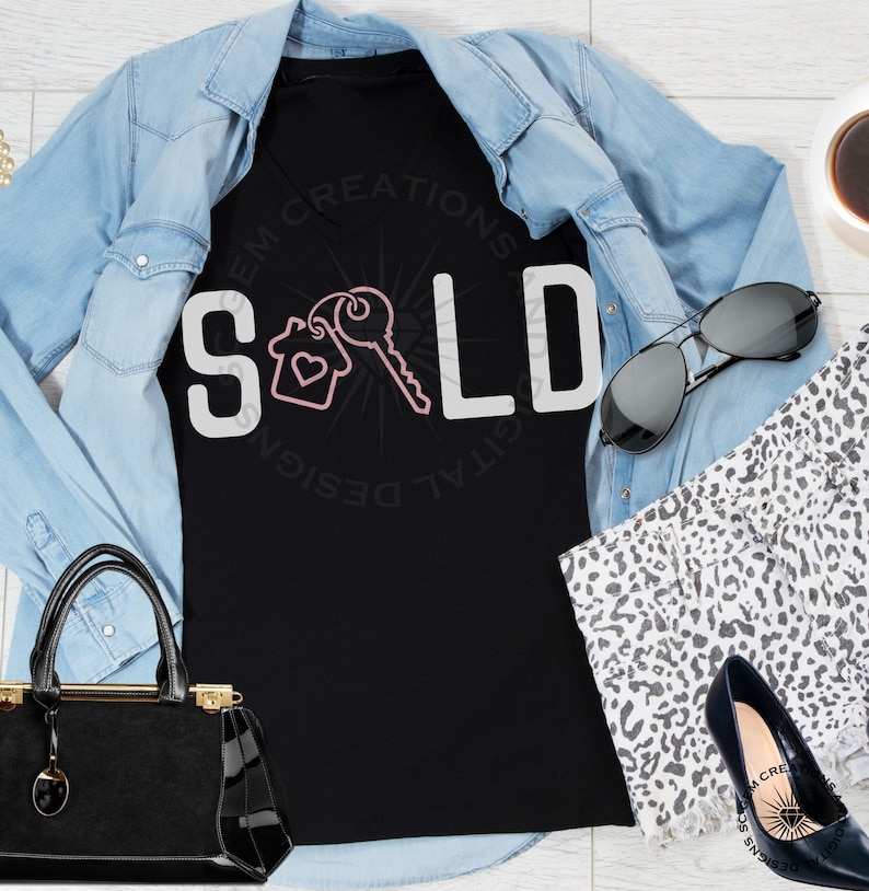 Sold SVG Real Estate Sold Svg House Keychain Svg Realtor - Etsy