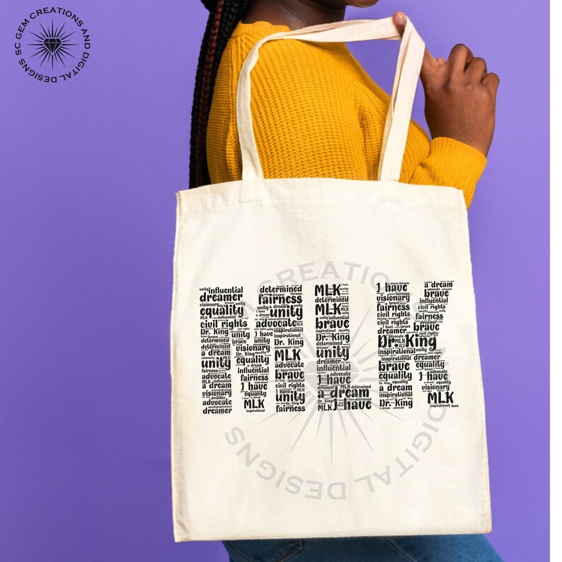 MLK Word Cloud Svg MLK Svg I Have a Dream Svg MLK Day - Etsy