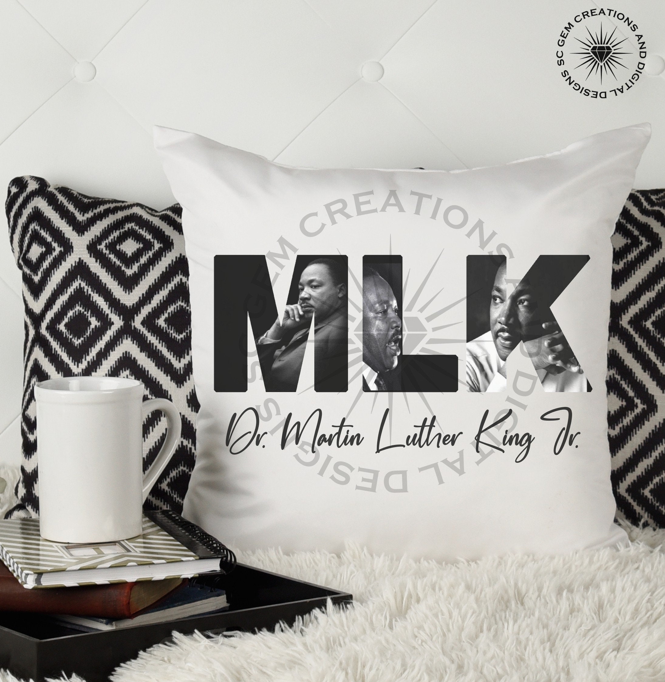 MLK SVG, Martin Luther King Jr Print File, Martin Luther King, MLK Day ...