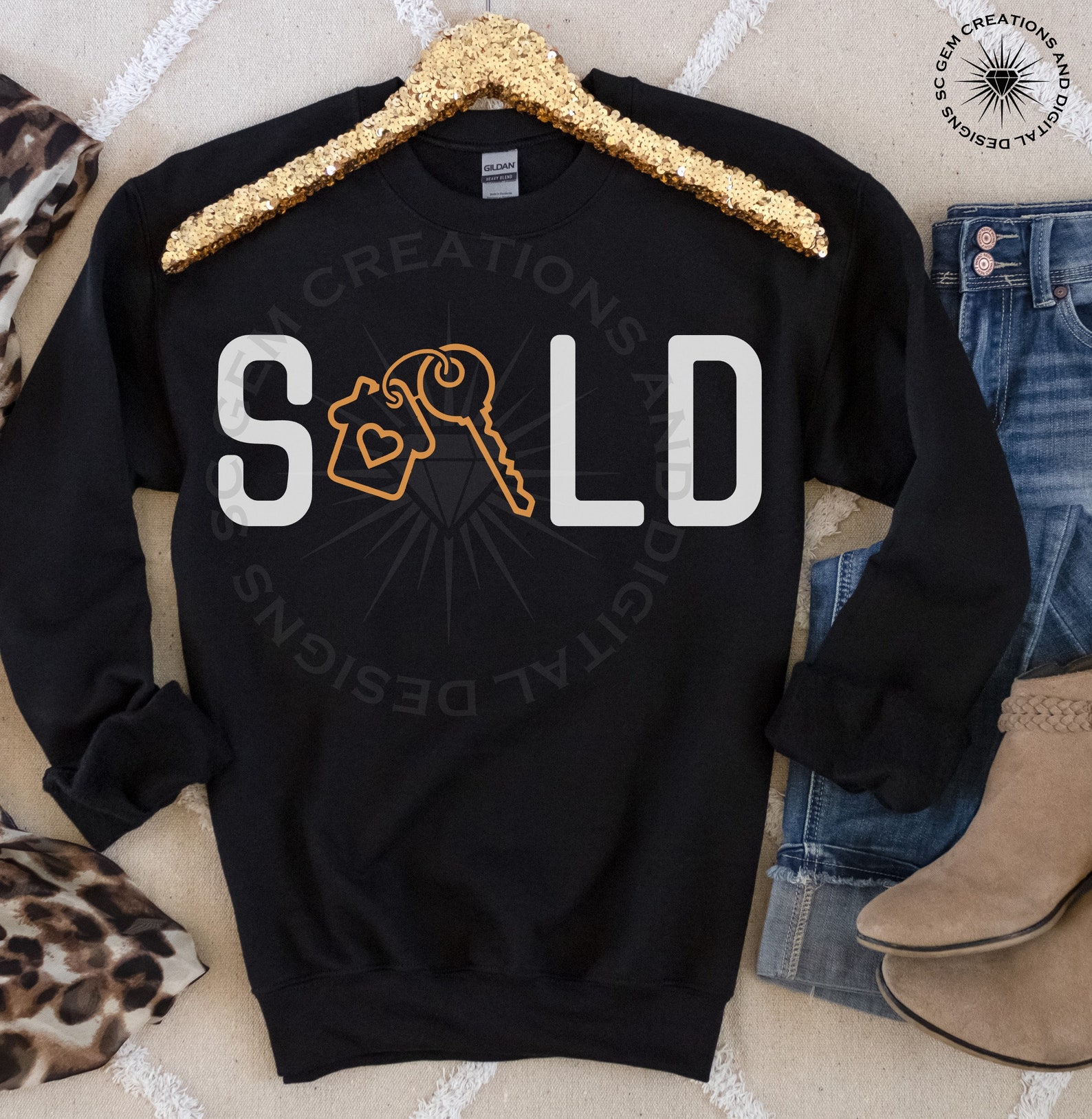 Sold SVG, Real Estate Sold Svg, House Keychain Svg, Realtor Shirt ...