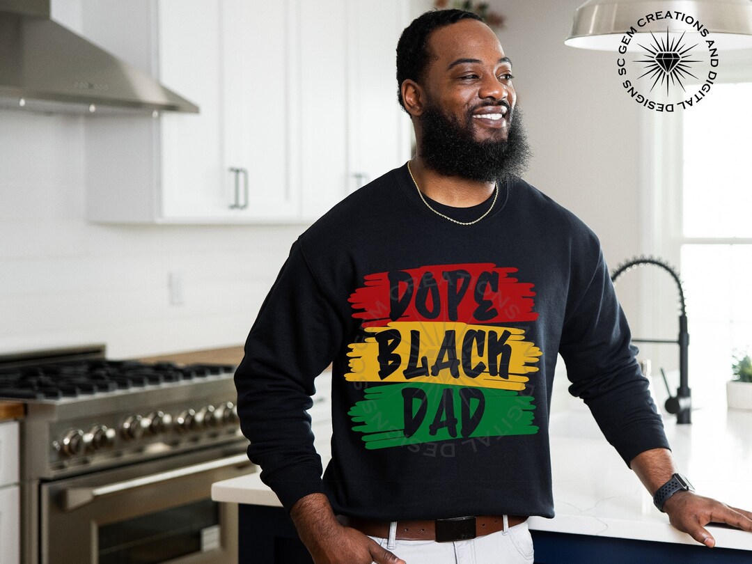 Dope Black Dad Svg, Black Father SVG, African American King, Black King ...