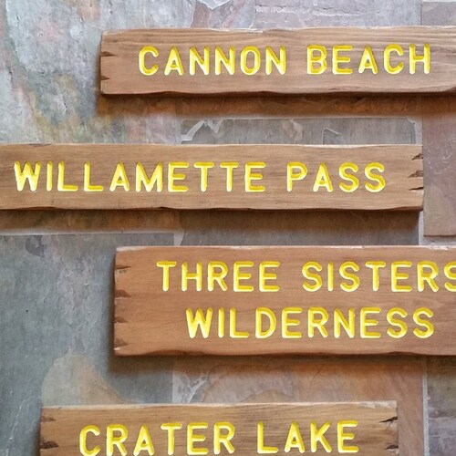 Campground Signs Park Signs Customizable Carved Routed - Etsy