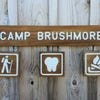 Campground Signs, Customizable, Carved, Routed, Cedar, Hand Painted ...