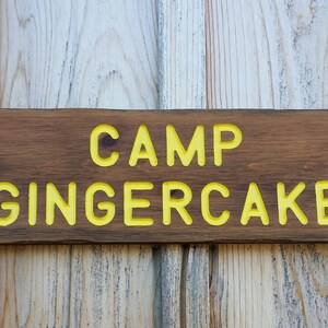 Campground Signs, Park Signs, Customizable, Carved, Routed, Cedar, Hand ...