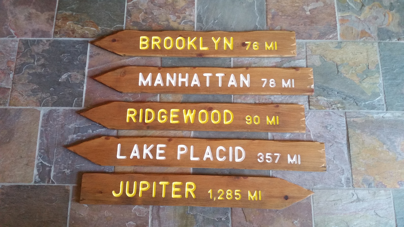 Carved Cedar Arrow Directional Outdoor Sign Medium Sized - Etsy