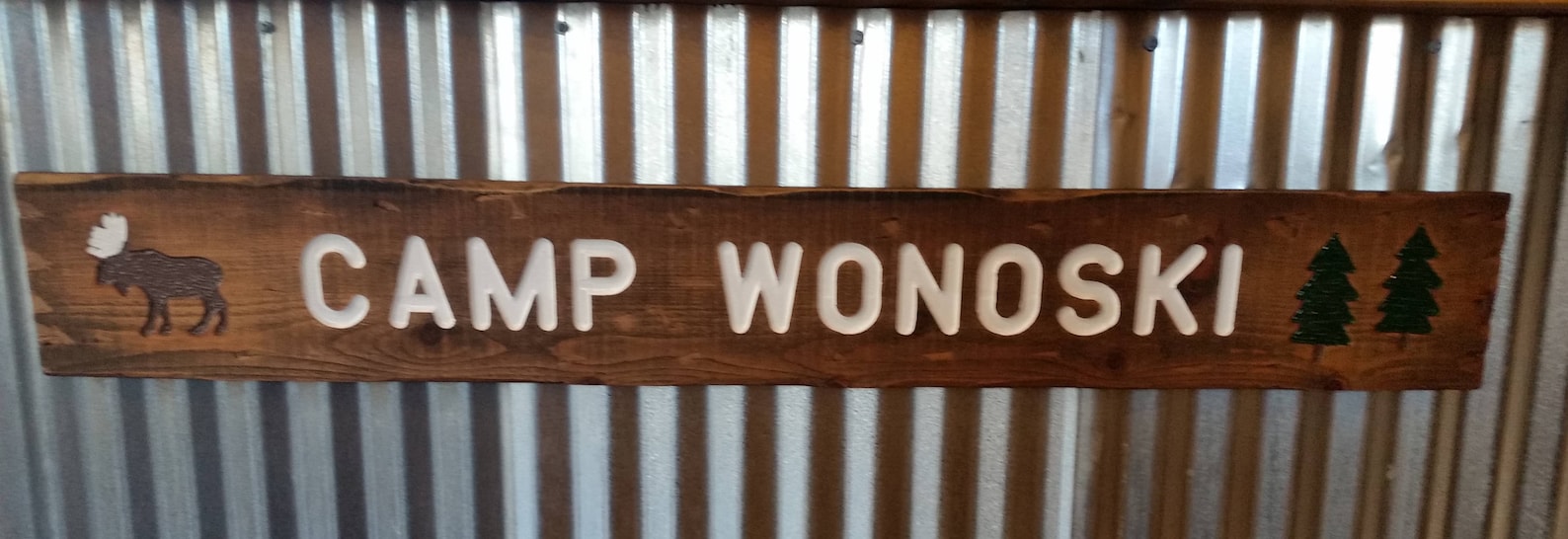 Routed Outdoor Cedar Signs Personalized Lettering Custom | Etsy