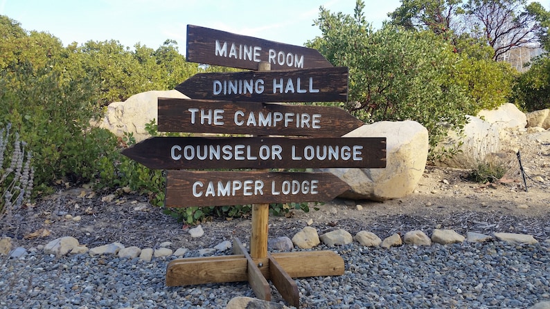 Carved Cedar Arrow Directional Outdoor Signs Medium Sized - Etsy