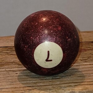 Billiard Ball #7, Vintage Pool Ball - Etsy