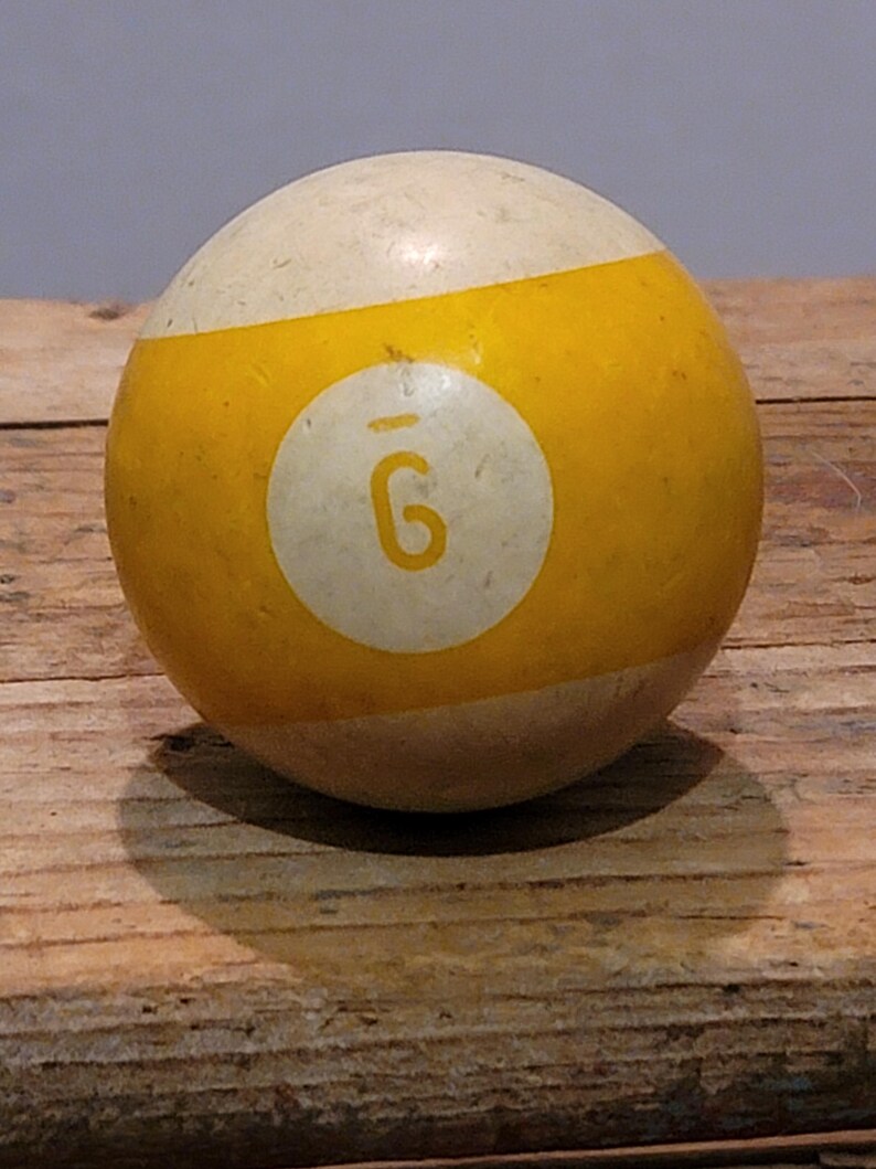 Billiard Ball #9, Vintage Pool Ball - Etsy