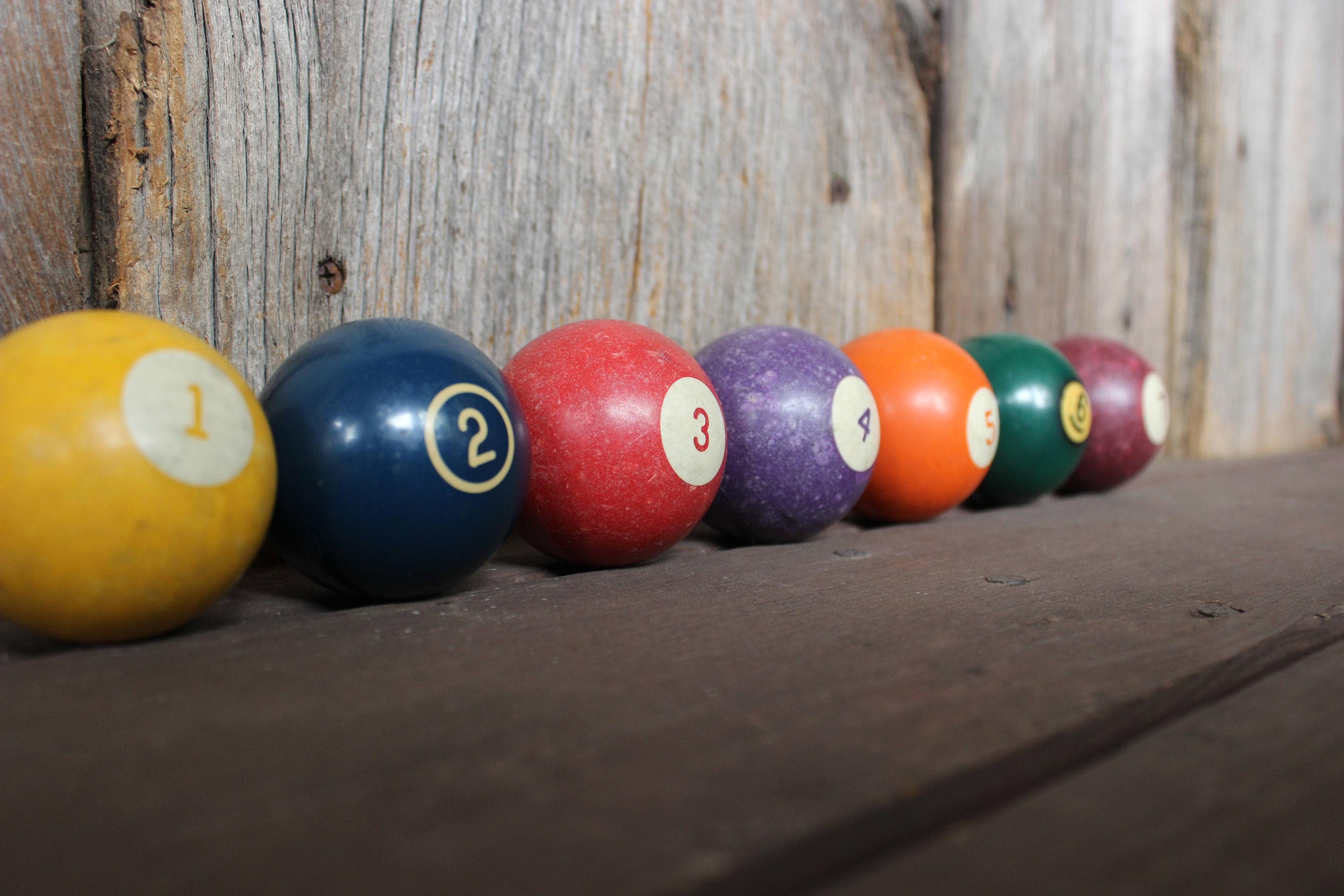 Billiard Ball 1 Vintage Pool Ball - Etsy