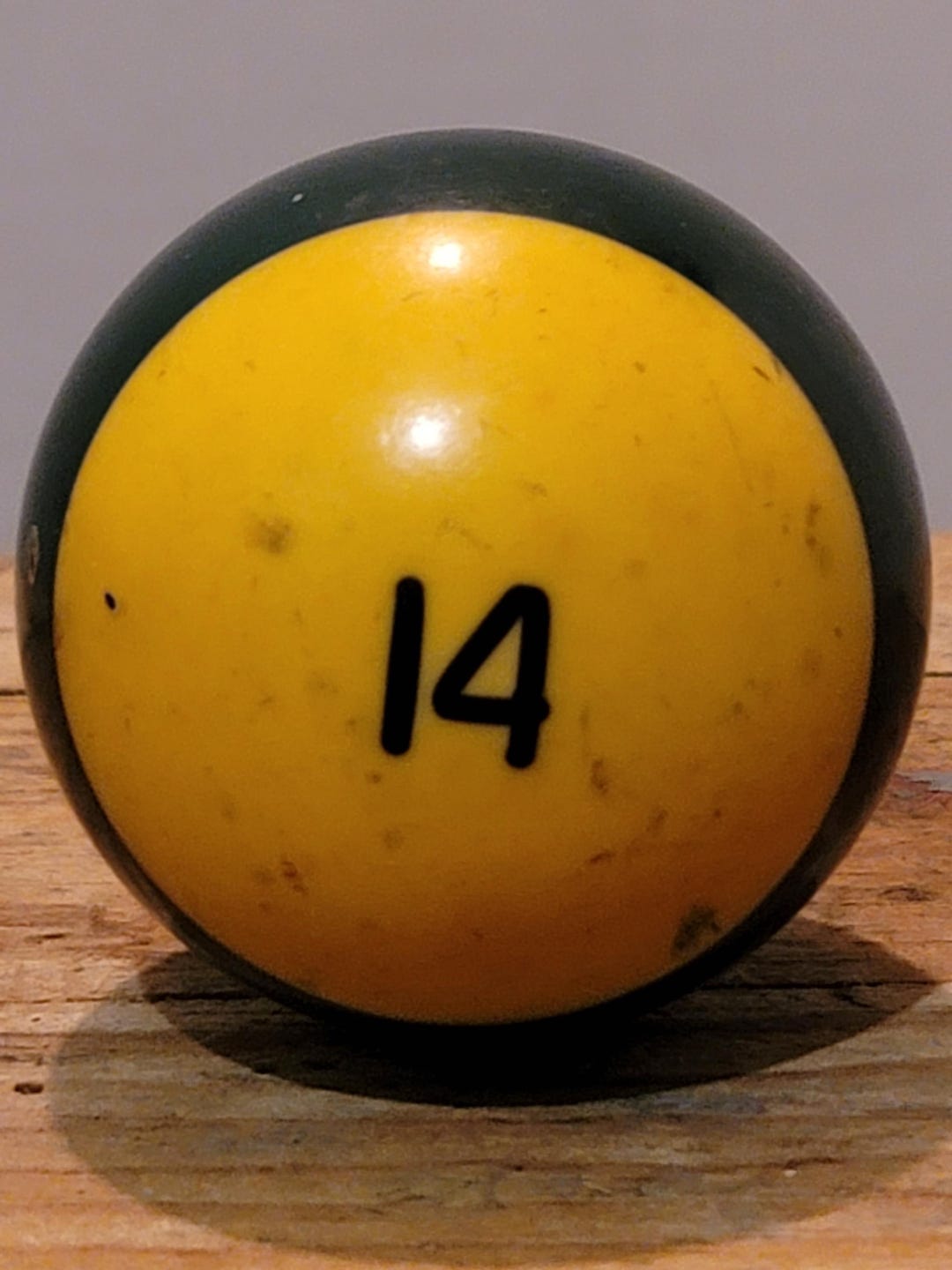 Billiard Ball #14, Vintage Pool Ball - Etsy