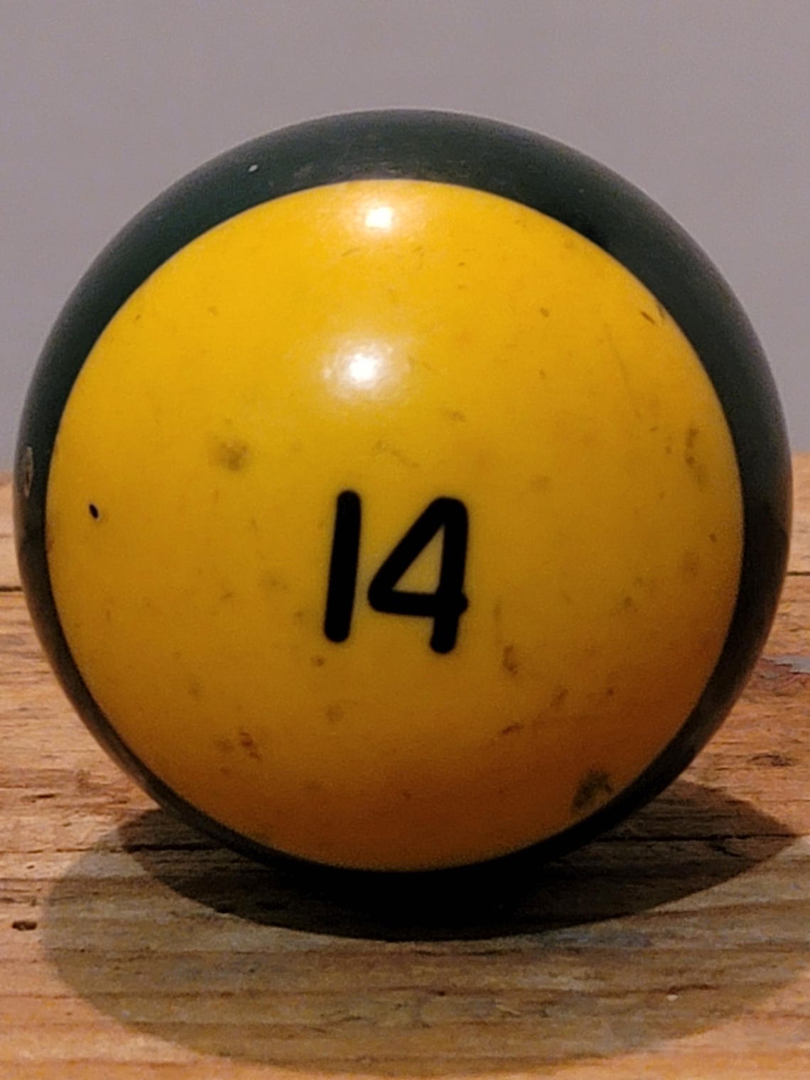 Billiard Ball #14, Vintage Pool Ball - Etsy
