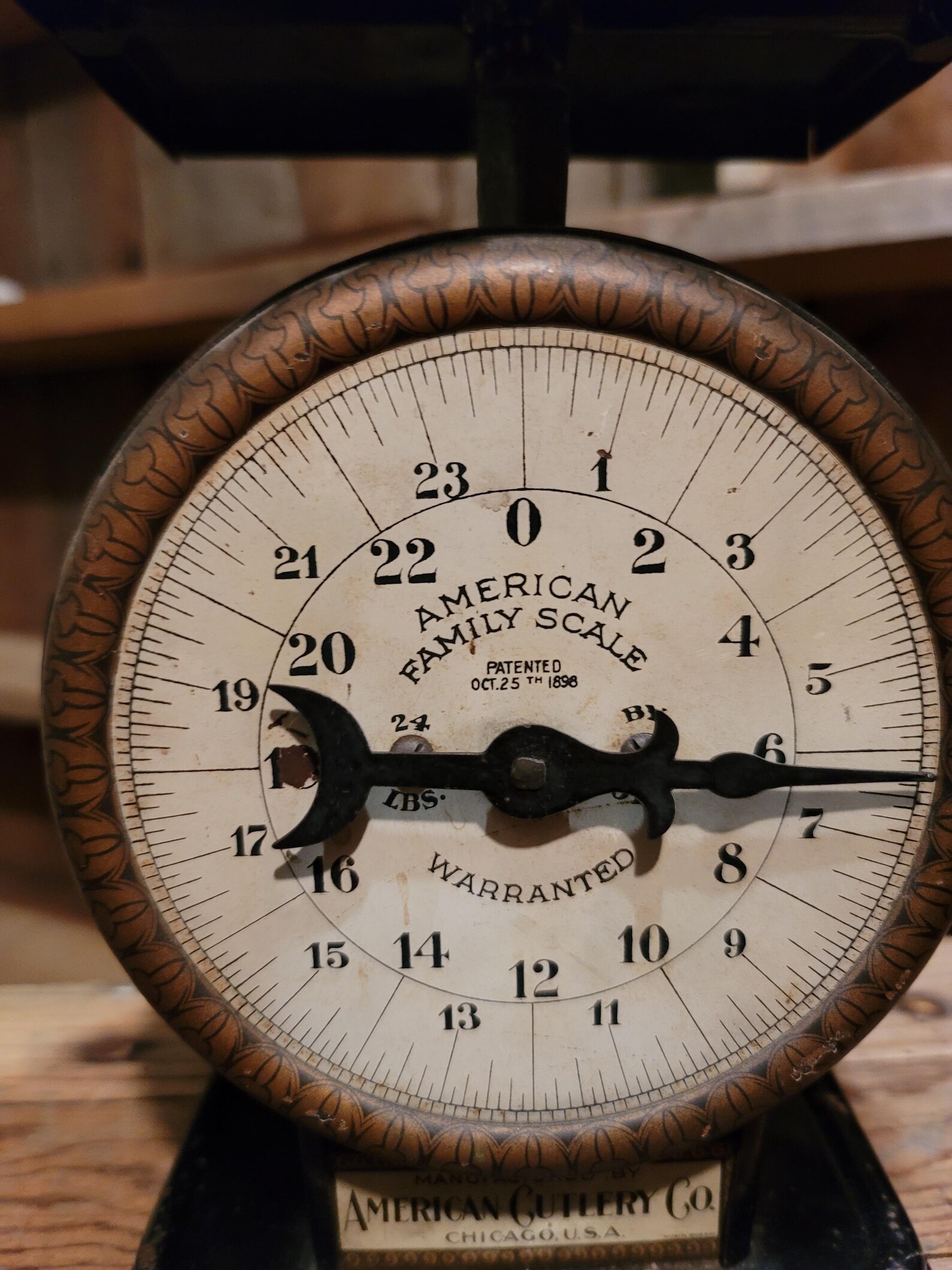 Antique Metal Scale 24lb Hanson Bros. Chicago U.S.A - Etsy