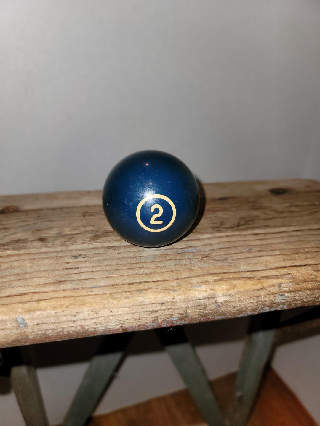 Billiard Ball #2, Vintage Pool Ball - Etsy