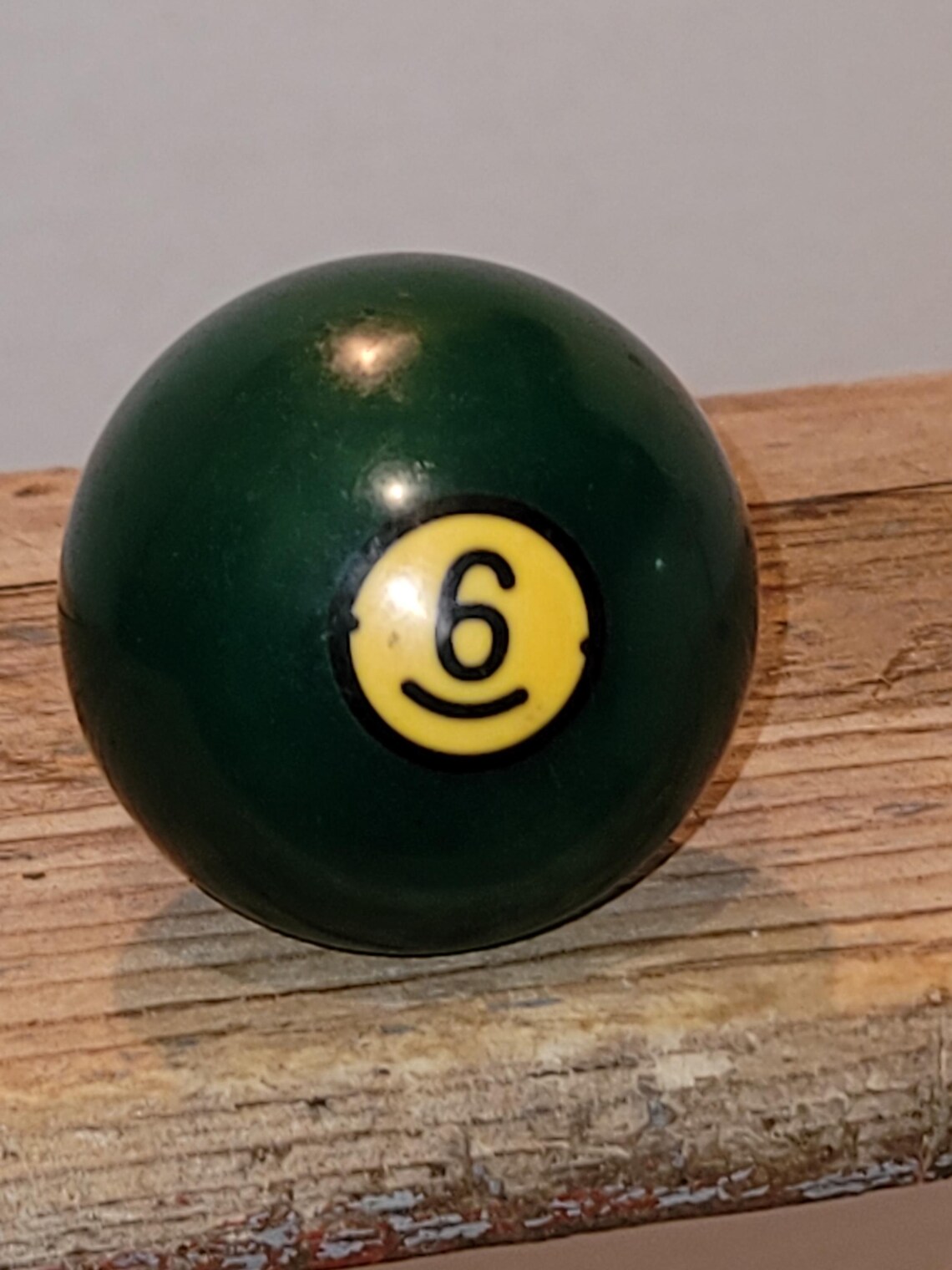 Billiard Ball #6, Vintage Pool Ball - Etsy