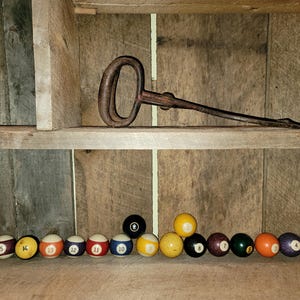 Billiard Ball #7, Vintage Pool Ball - Etsy