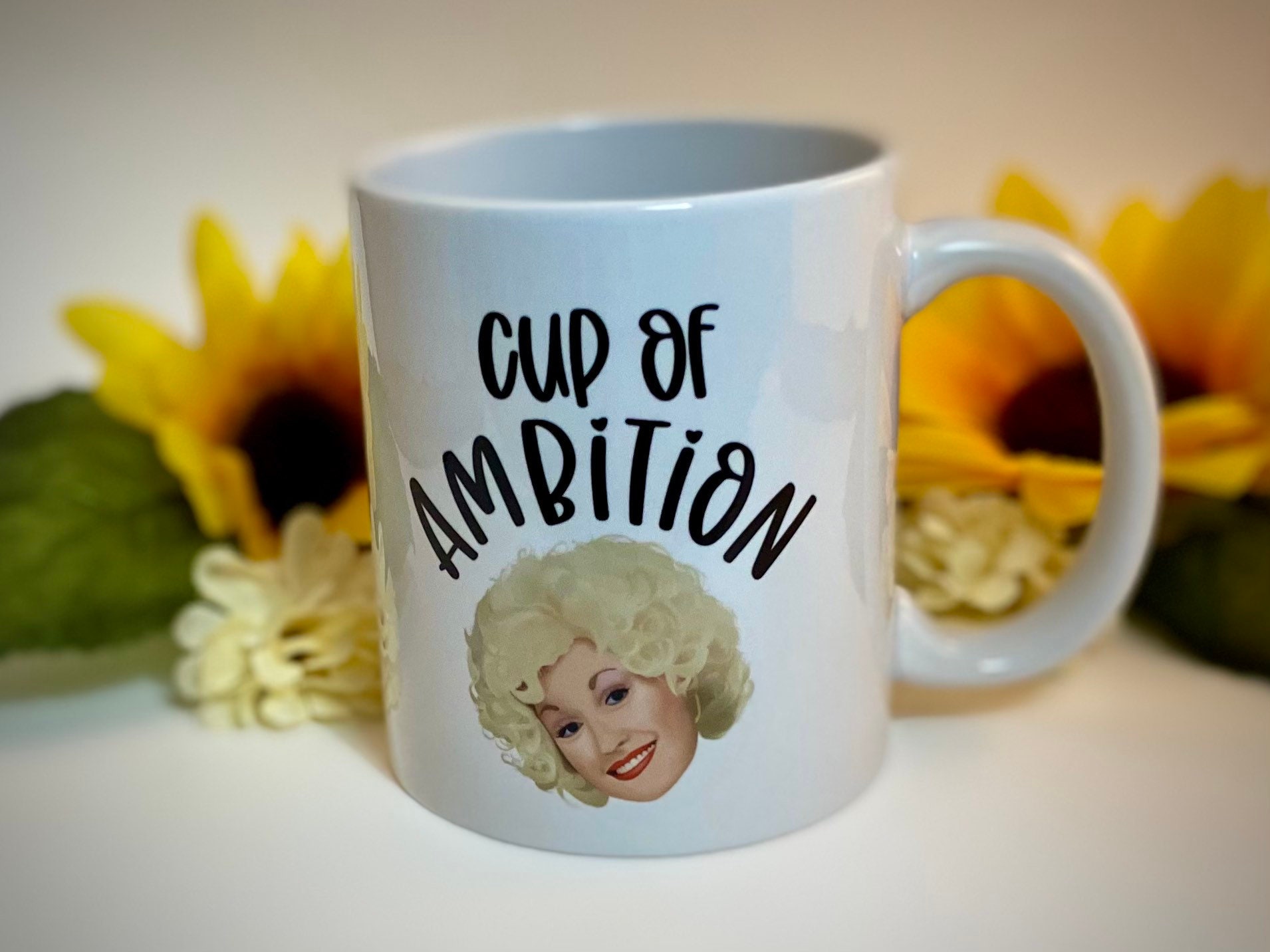 Dolly Parton 11 oz mug | Etsy