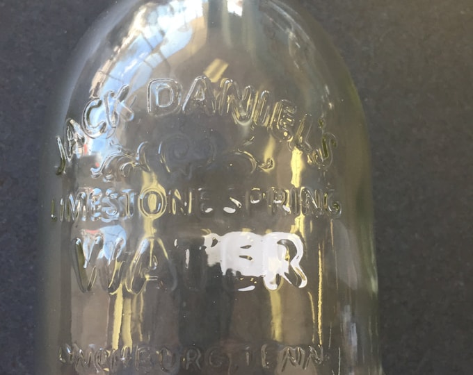 Jack Daniel's Limestone Spring Water Bottle - Etsy