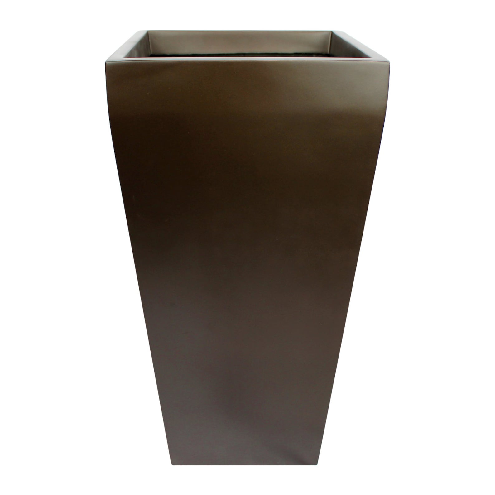Windsor Tall Square Modern Planter Brown. Made From Hand - Etsy