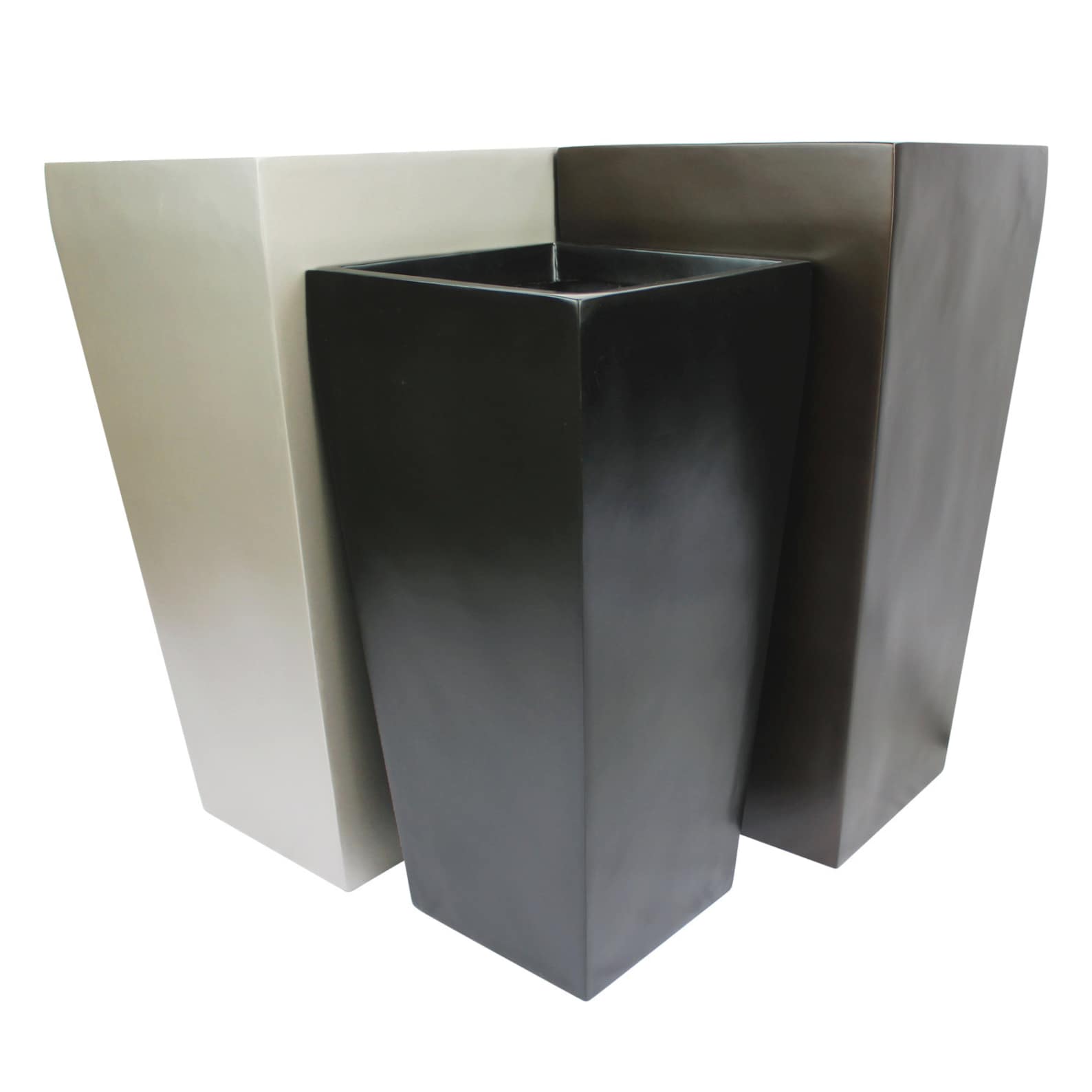 Windsor Tall Square Modern Planter White. Made From Hand - Etsy