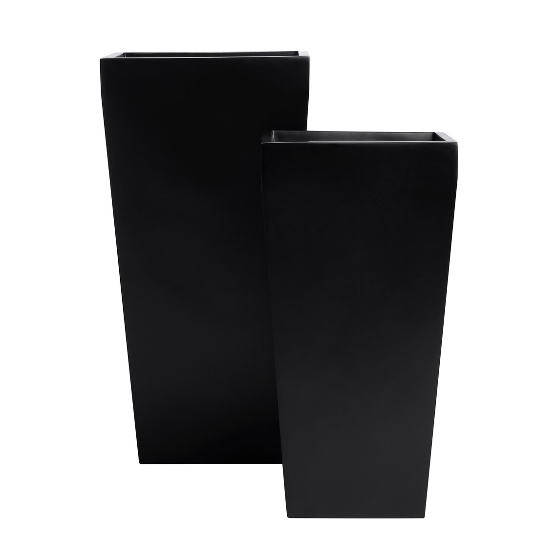 Windsor Tall Square Modern Planter Black. Made From Hand - Etsy