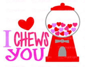 I chews you | Etsy
