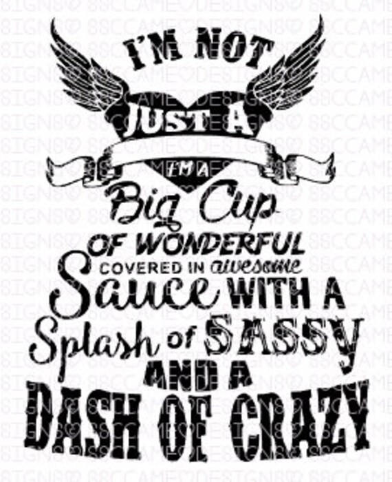 I'm Not Just a Enter Name SVG File - Etsy