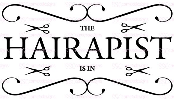 Hairapist SVG PNG File - Etsy