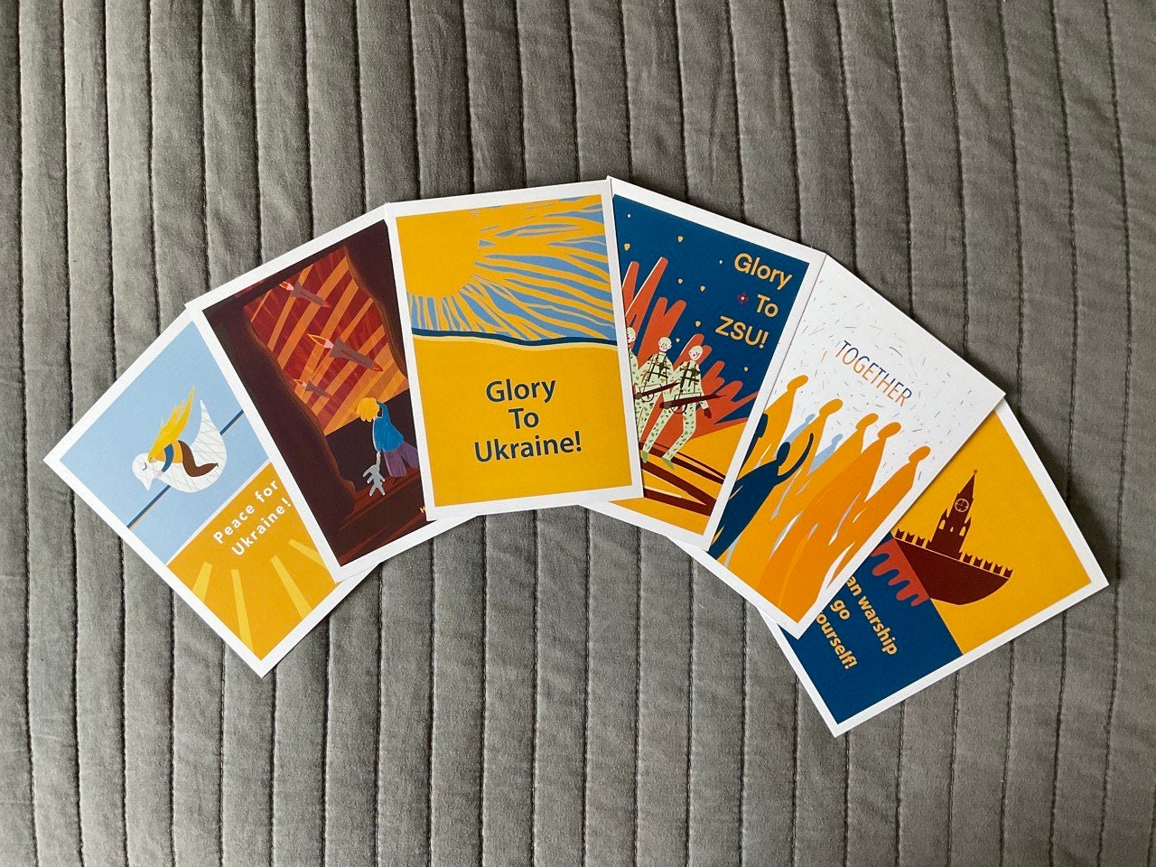 Ukrainian Postcards | Ukrainian Patriotic Postcards | Ukrainian War ...