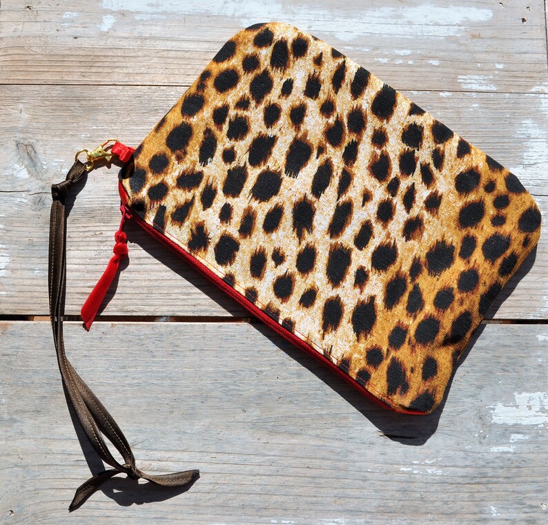 Leopard Print Clutch Animal Print Lover Clutch Beach Bag - Etsy
