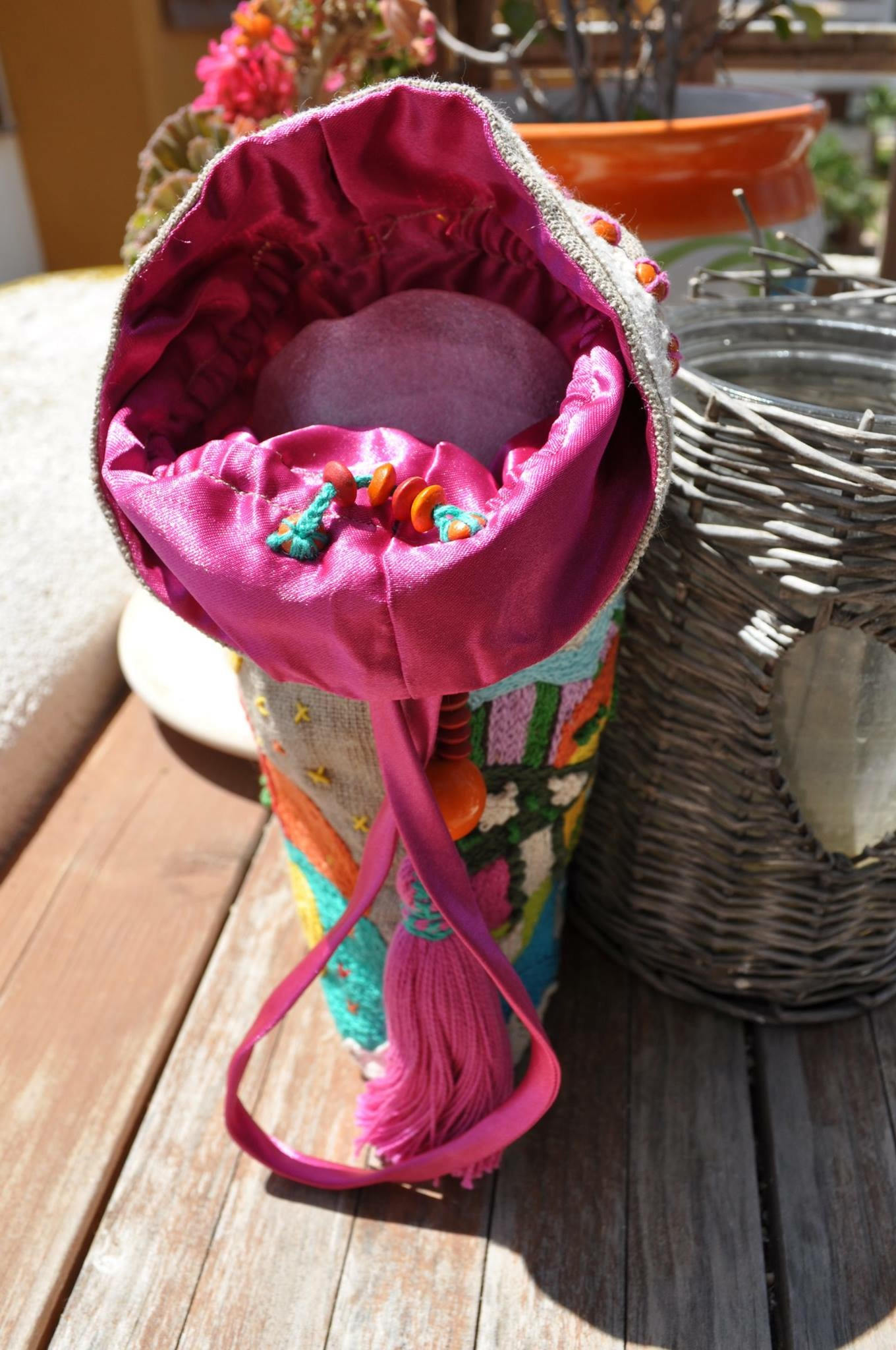 Linen Sack Bag Linen Rustic Bag Embroidery Linen Bag Linen | Etsy