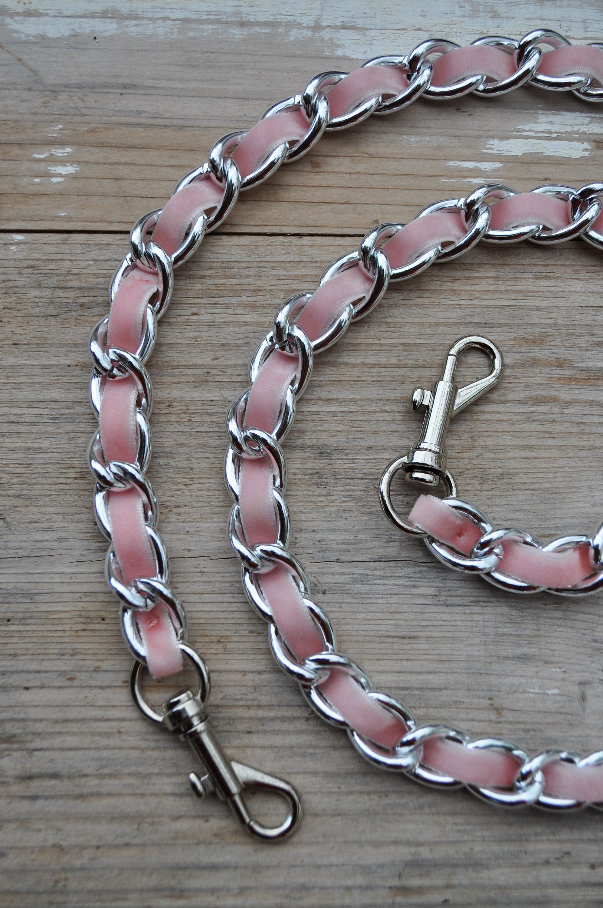 Bags Chain Strap, Clutch Chain Strap, Silver Rose Chain, Chain Handle ...