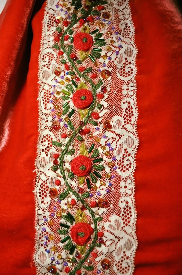 Bridal Velvet Bag Silk Velvet Sack Bag Bride Red Pouch Bag - Etsy