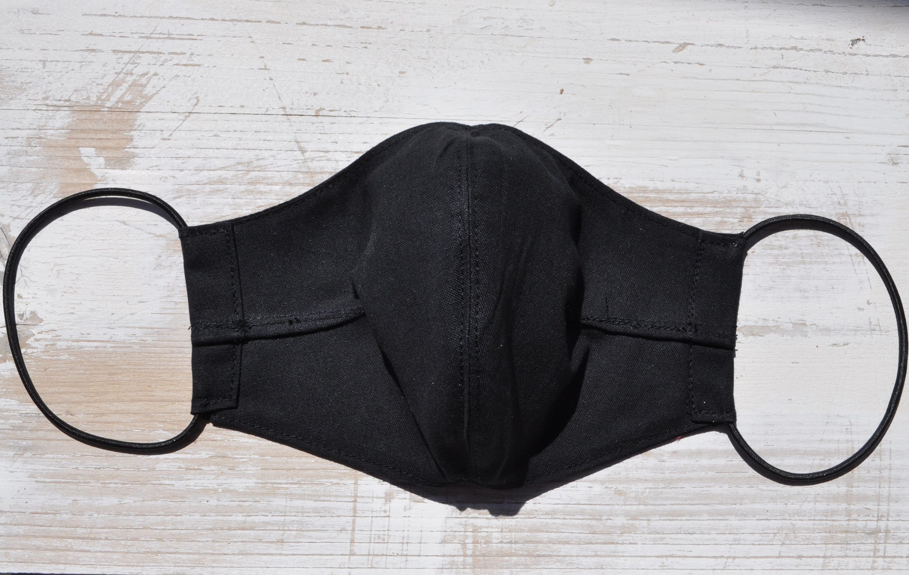 Total black men mask men mask with rubber duoble layer mask | Etsy