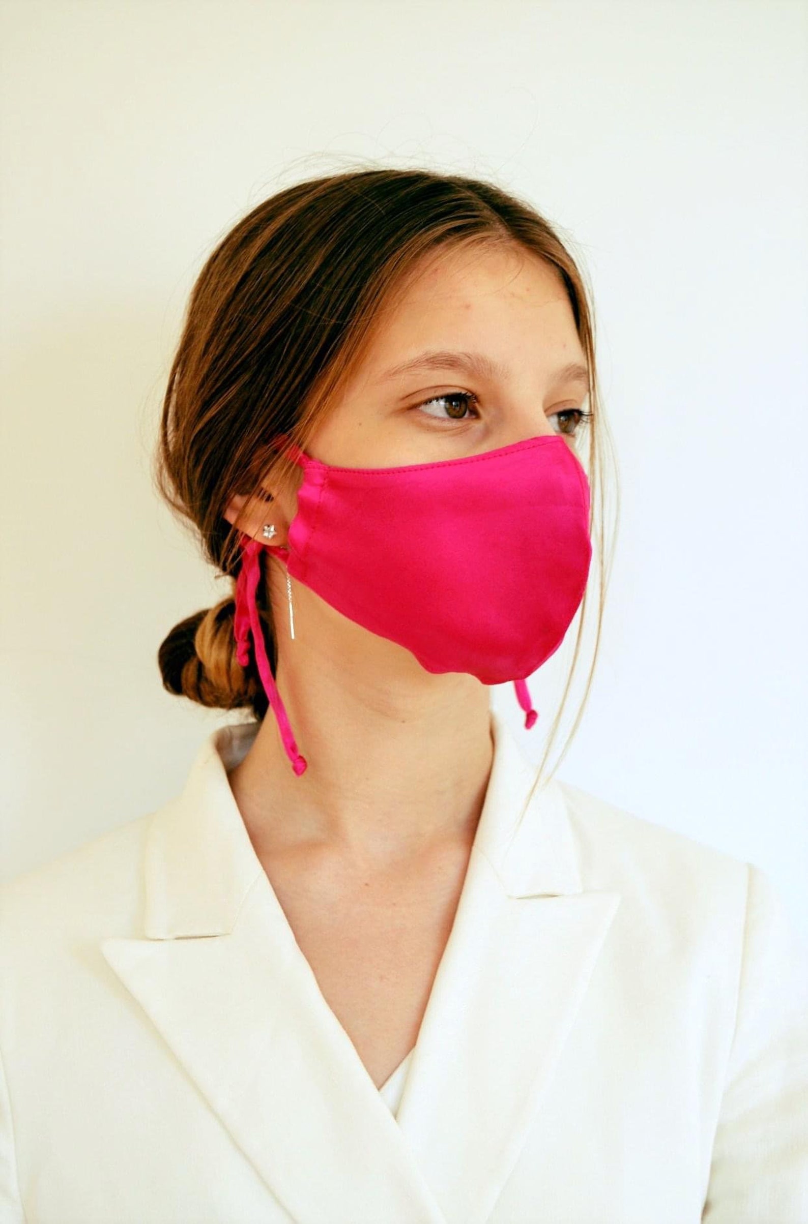 Wedding Silky Mask, Bridal Silk Mask, Duoble Layer Mask, Lingerie Mask ...