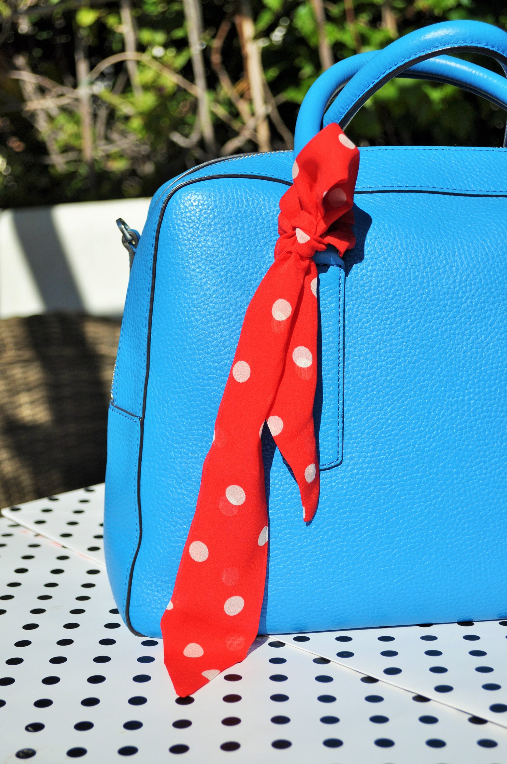 Fular rojo lunares seda, bufanda rojo seda estrecho, bufanda pulsera ...