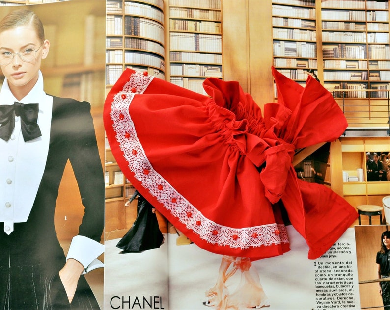 Red Ruffle Cuffs, Ruffle Lace Cuff, Red Cuffs With Ties, Ruffle Cuff ...