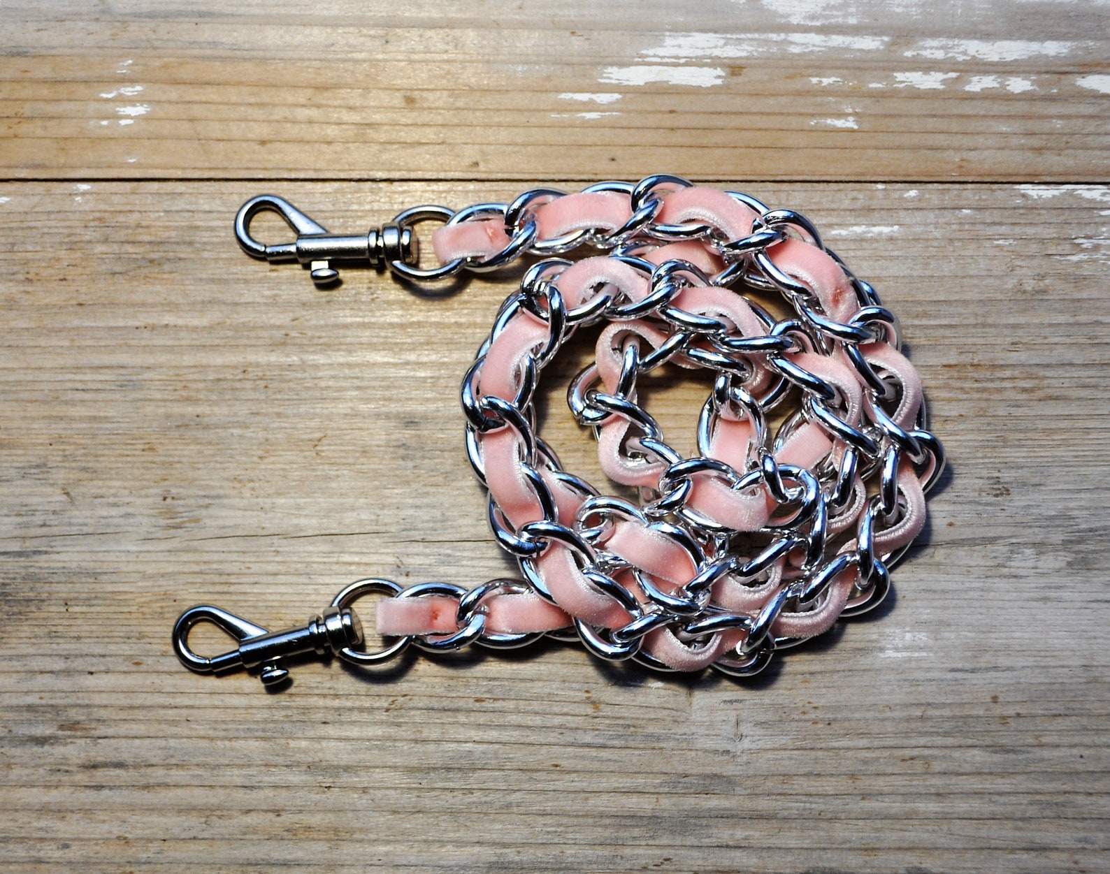 Bags Chain Strap, Clutch Chain Strap, Silver Rose Chain, Chain Handle ...