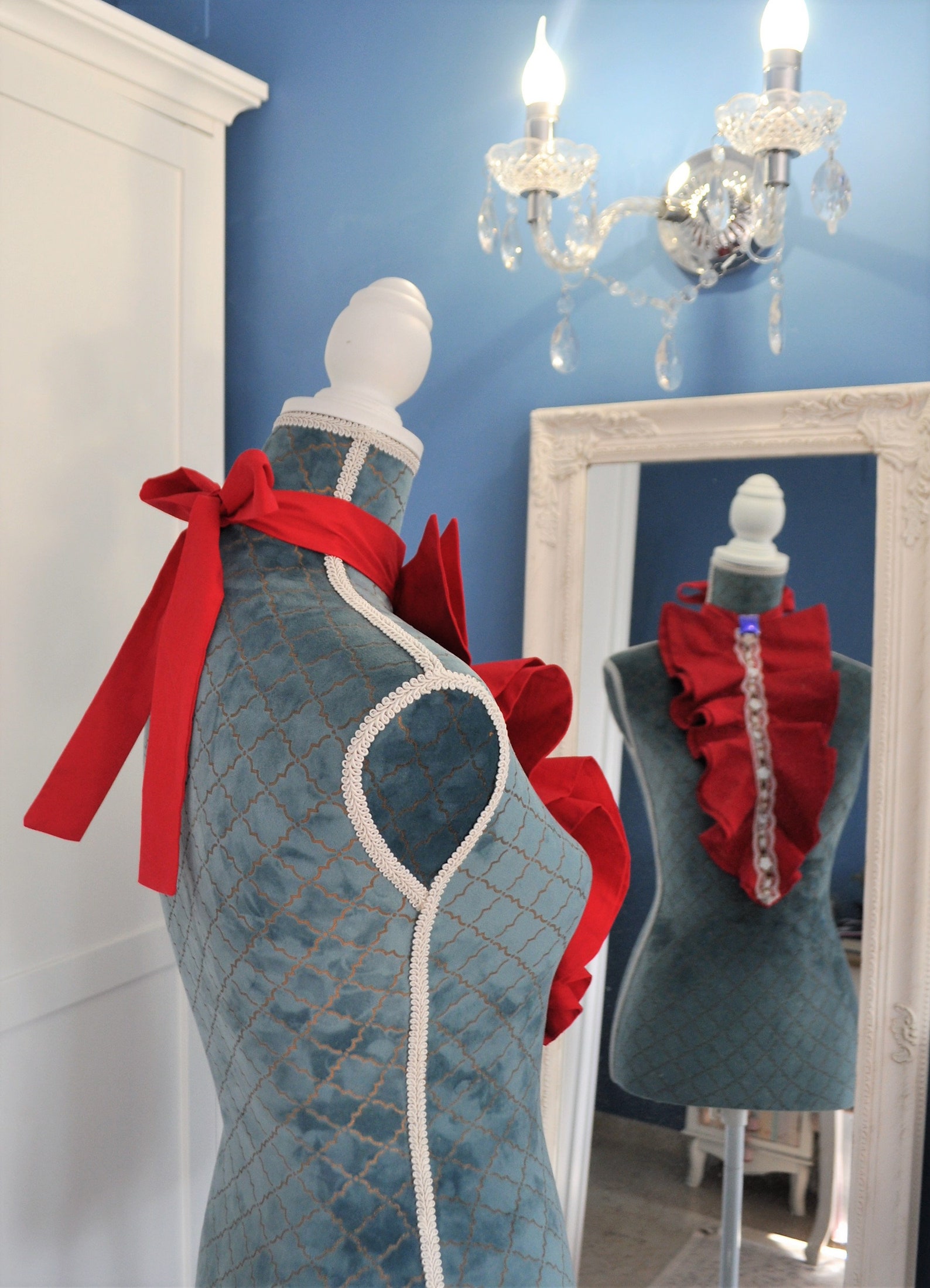 Necktie Ruffle Jabot, Lace Necktie Jabot, Coquillier Jabot Tie, Lace ...