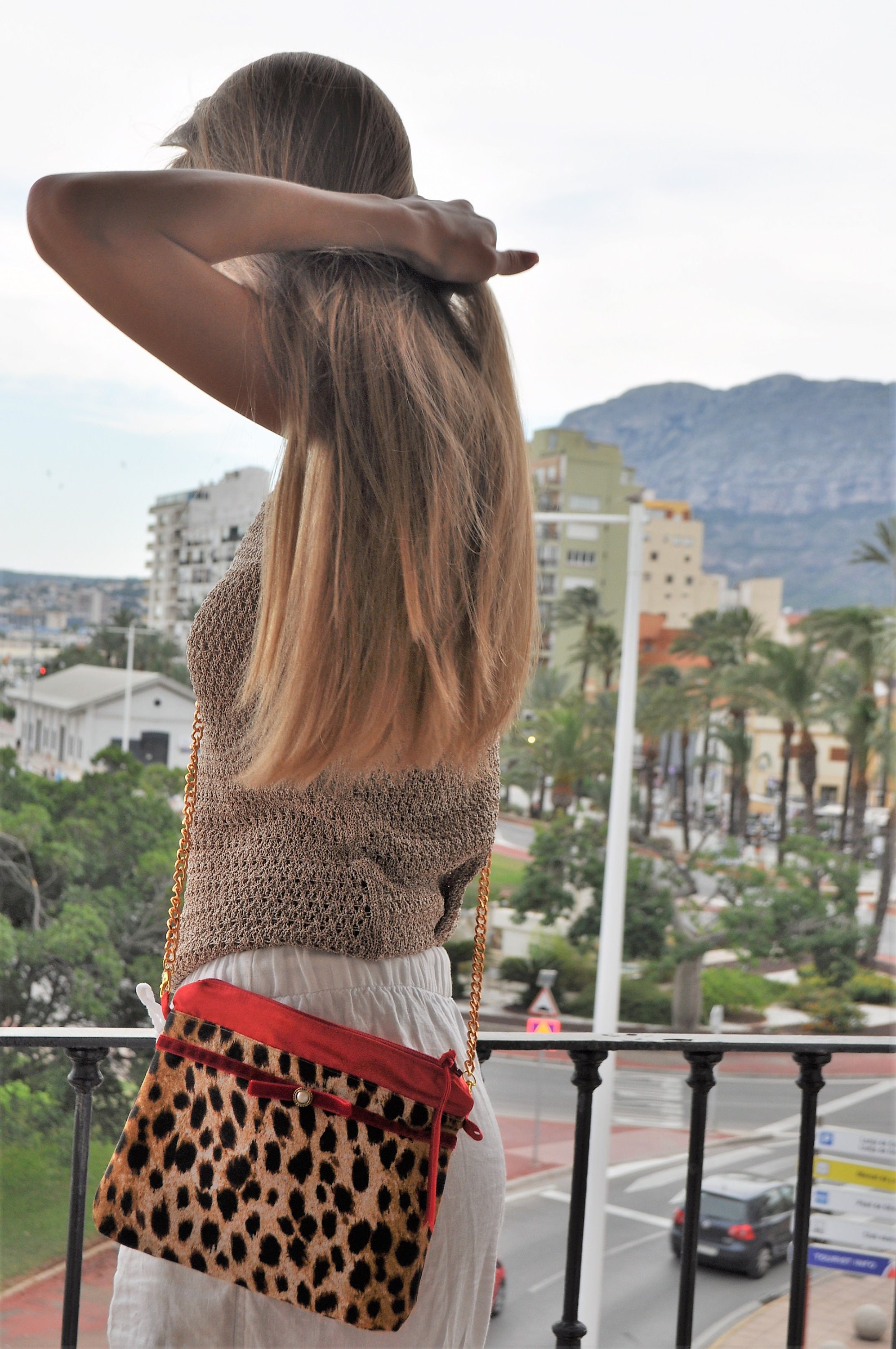 Crossbody Clutch Leopard Print Clutch Animal Print Lover - Etsy