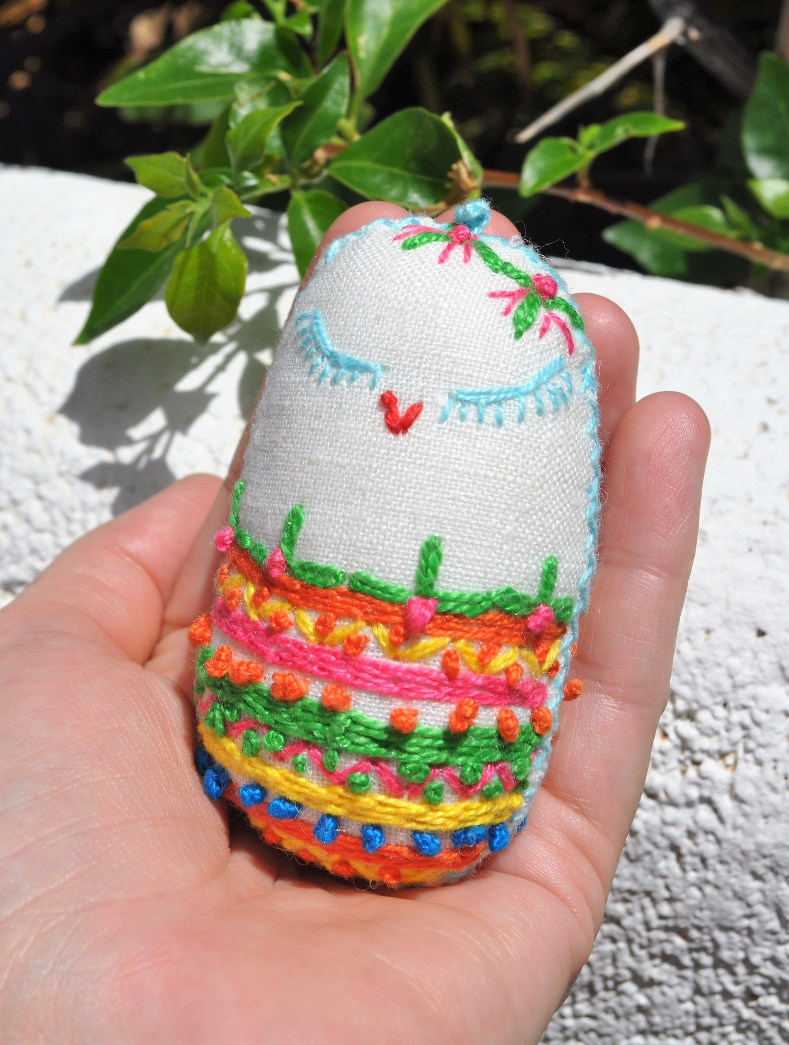Stuffed Easter Eggs, Embroidered Easter, Easter Decorations, Easter ...