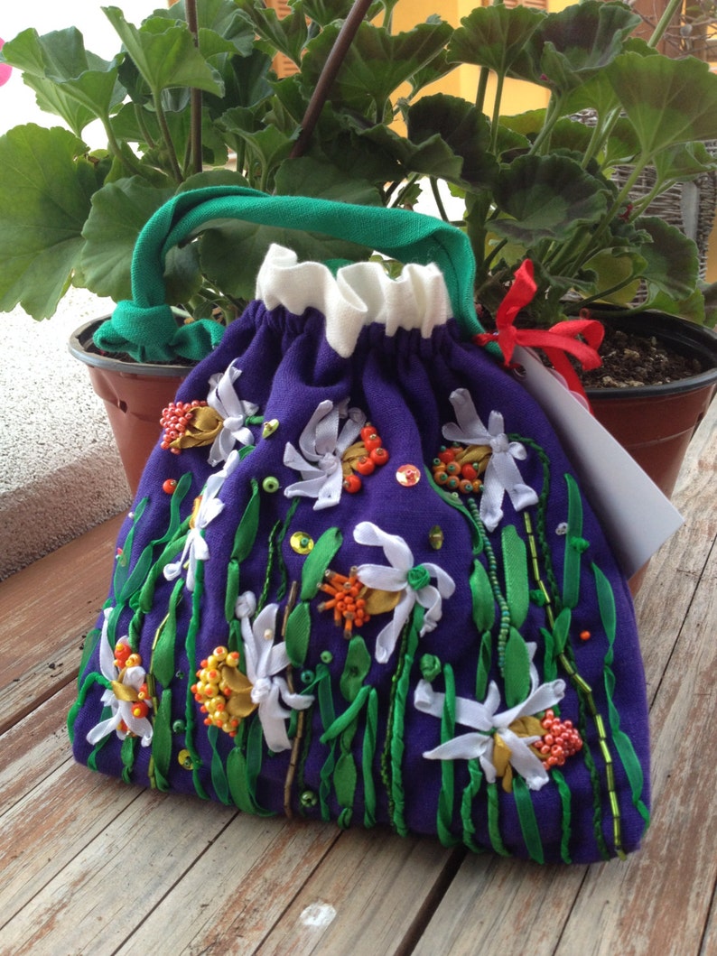 Linen Sack Bag Linen Rustic Bag Embroidery Linen Bag Linen - Etsy