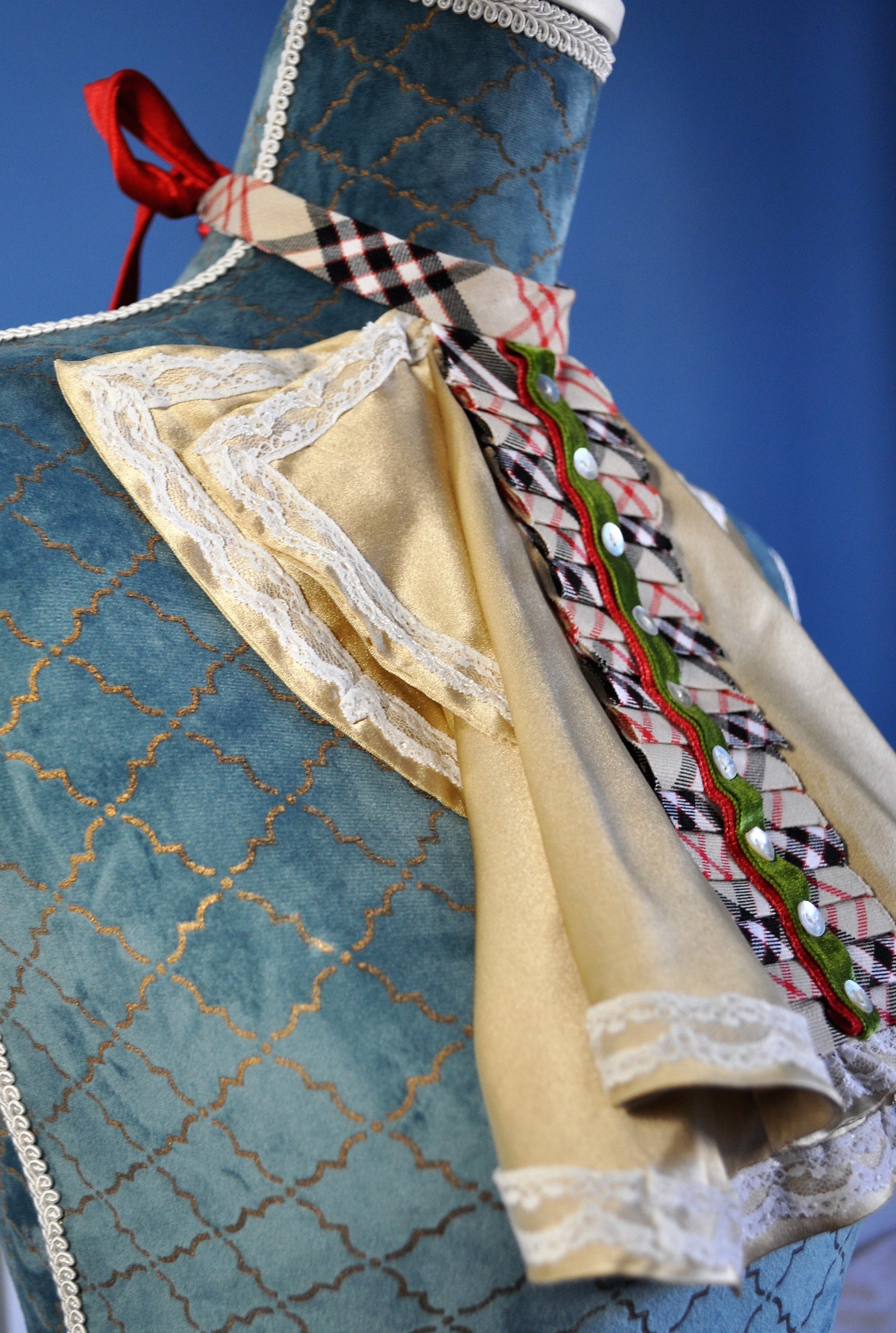 Silky Lace Jabot Lace Cold Jabot Two Pieces Jabot Silk | Etsy