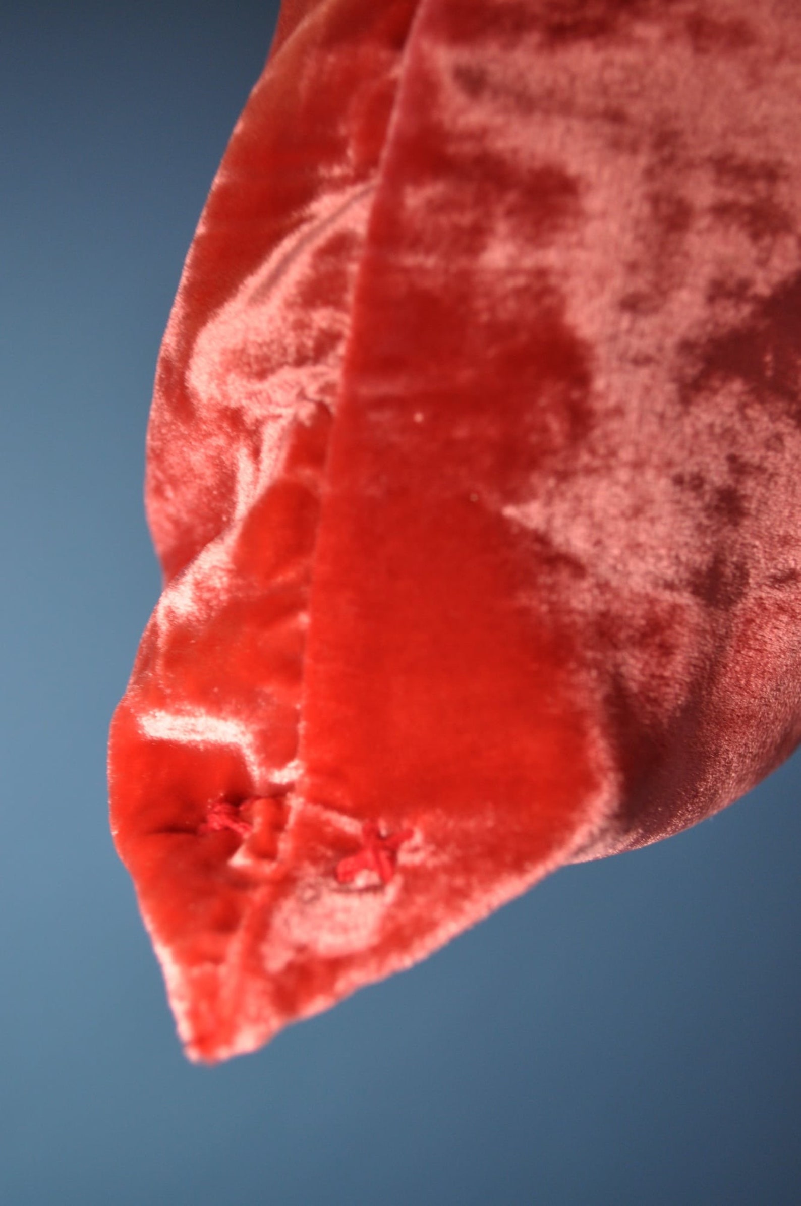 Bridal Velvet Bag Silk Velvet Sack Bag Bride Red Pouch Bag | Etsy